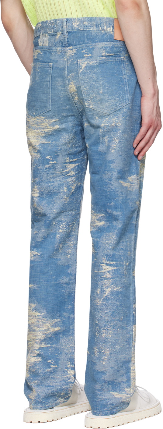 TAAKK Blue Bleach Jeans TAAKK