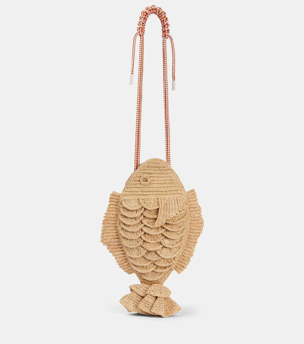 Alémais Horizon crochet raffia crossbody bag ALÉMAIS