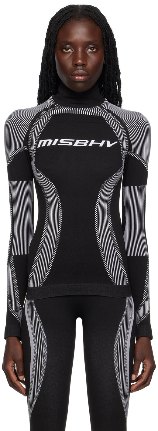 MISBHV Black & White Active Sport Top MISBHV
