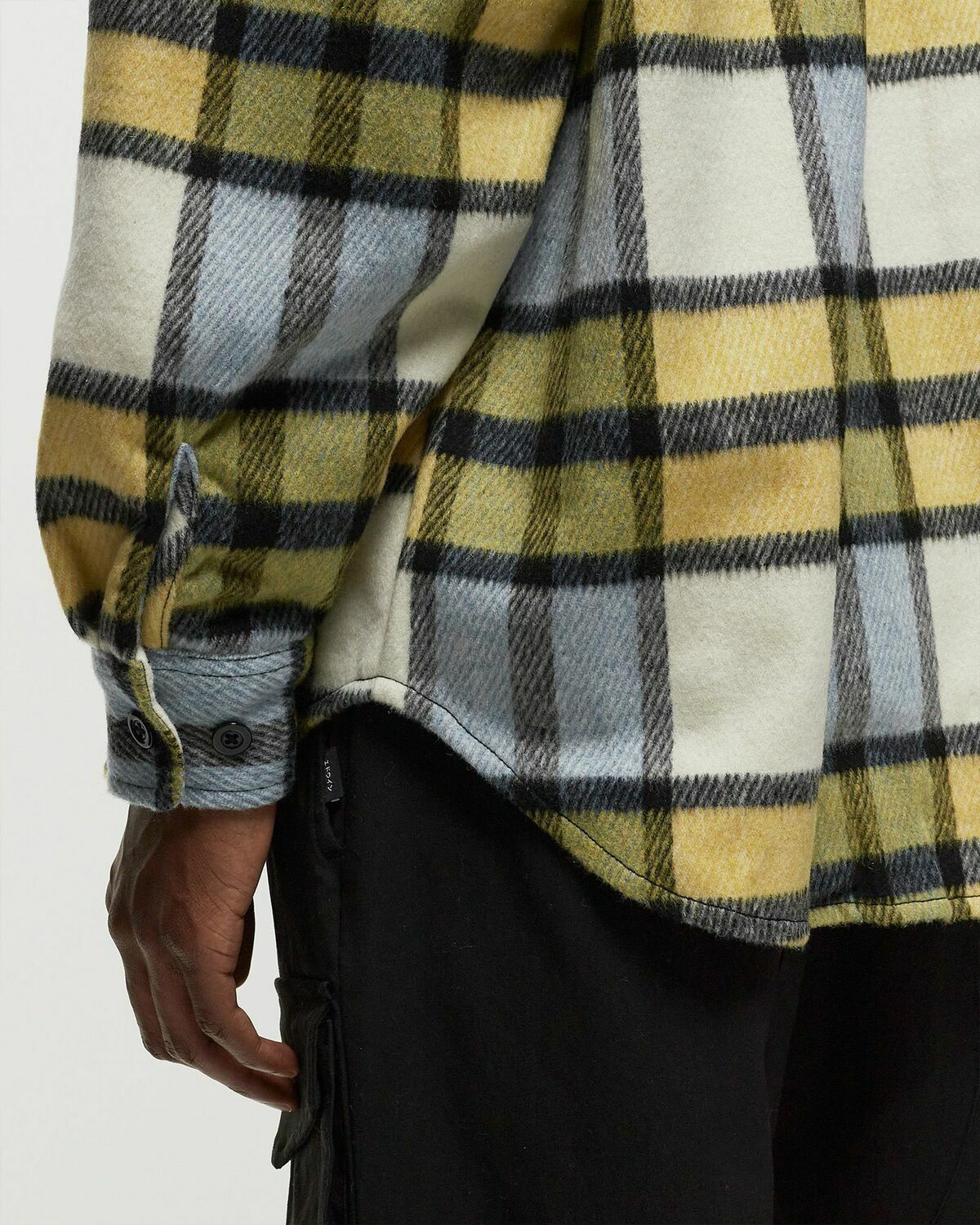 Edwin Jowen Overshirt Ls Yellow Longsleeves Edwin