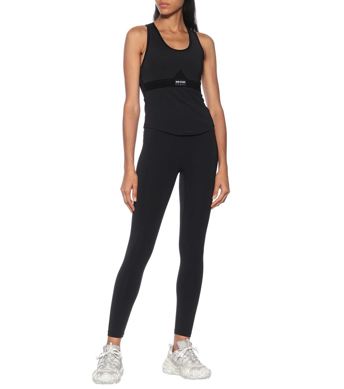 Adam Selman Sport Bonded nylon performance tank top Adam Selman Sport