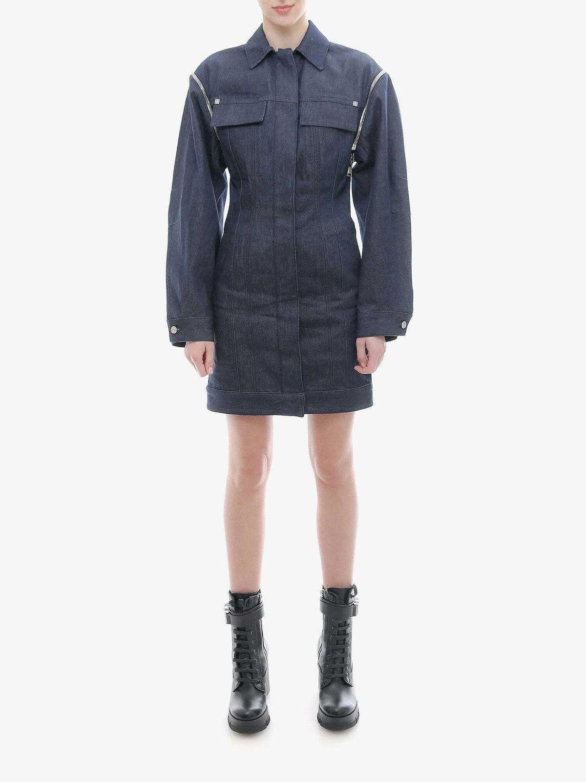 Givenchy Dress Blue Womens Givenchy