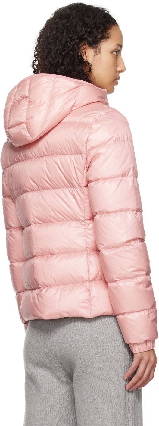 Moncler Pink Gles Down Jacket Moncler