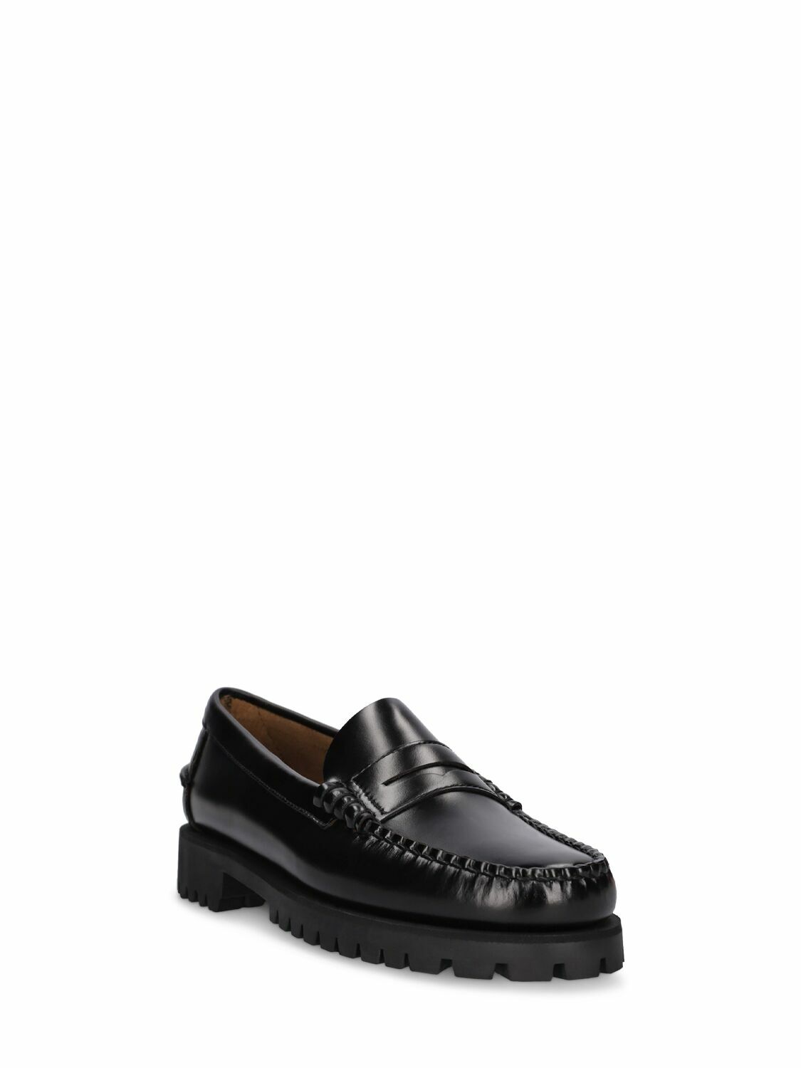 SEBAGO - 20mm Dan Lug Leather Loafers Sebago