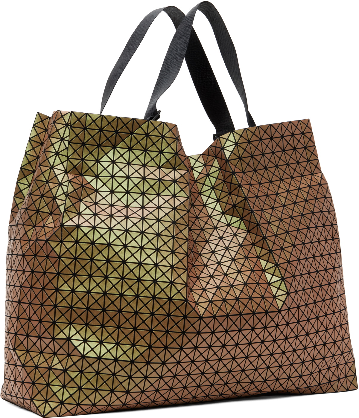 BAO BAO ISSEY MIYAKE Orange & Green Cart Insect Tote Bao Bao Issey Miyake