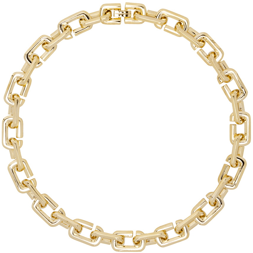 Marc Jacobs Gold 'The J Marc Chain Link' Necklace Marc Jacobs