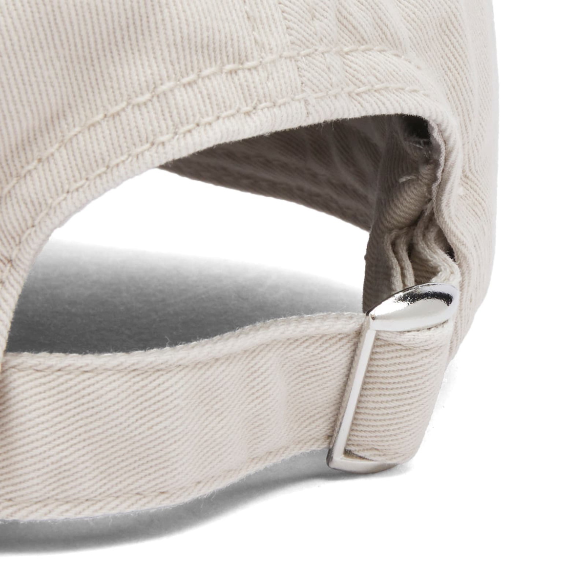 MM6 Maison Margiela Men's Number Logo Cap in Ivory MM6 Maison Margiela