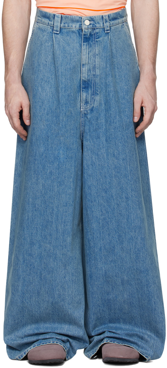 SUNNEI Blue Extra Over Jeans Sunnei