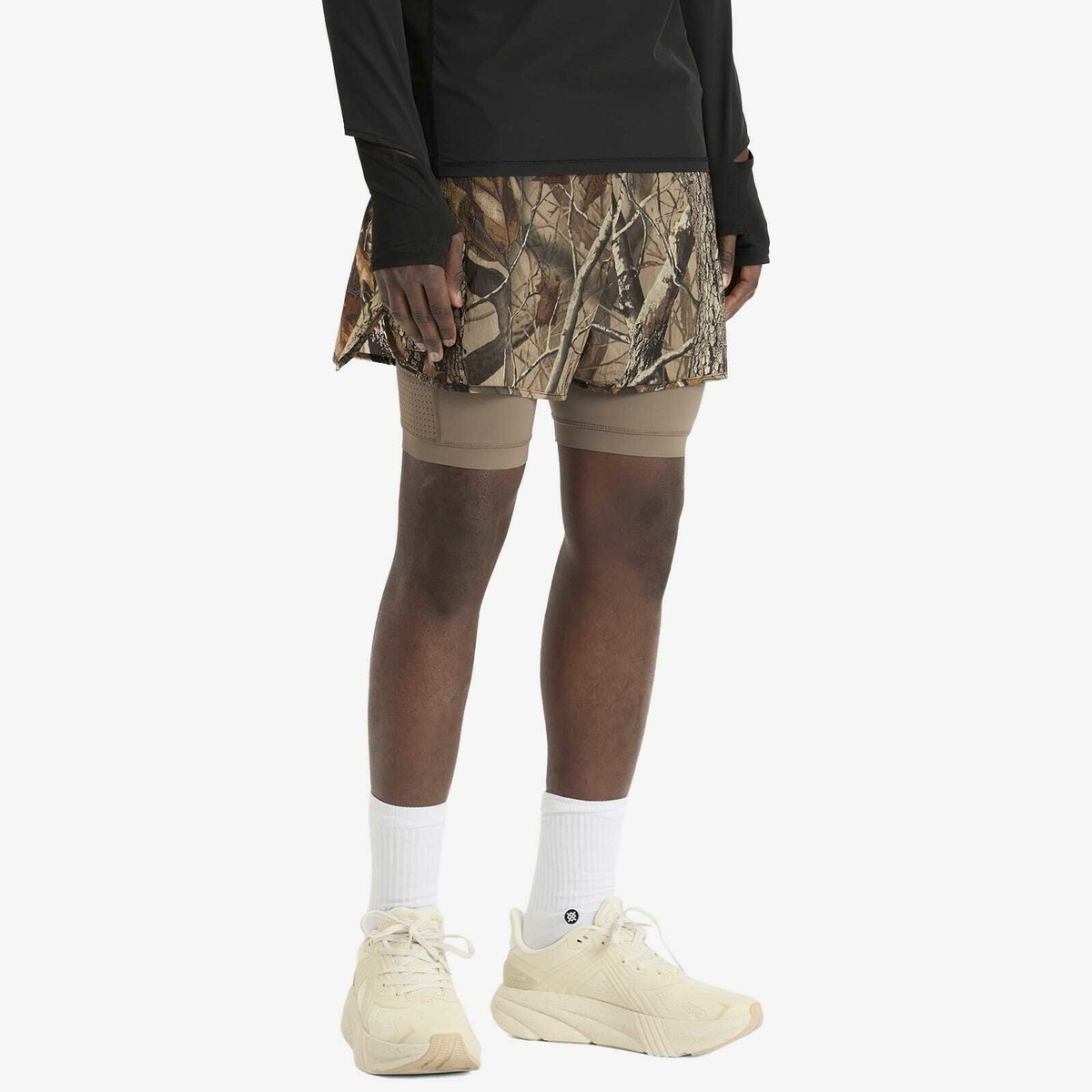 Represent Men's 247 2 in 1 Run Short in Real Tree Represent