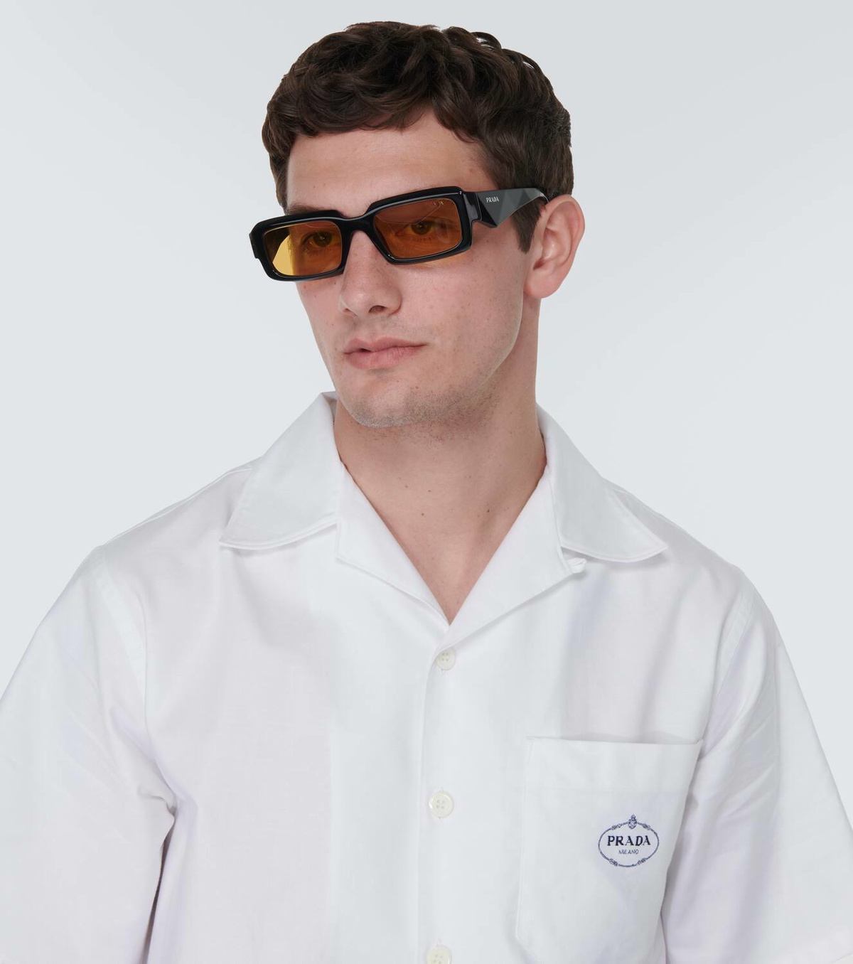 Prada Symbole rectangular sunglasses Prada