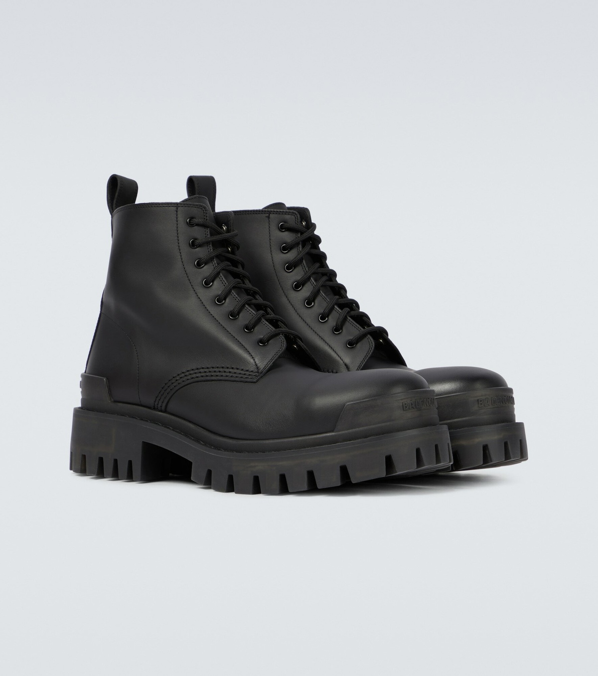 Balenciaga - Strike leather boots Balenciaga