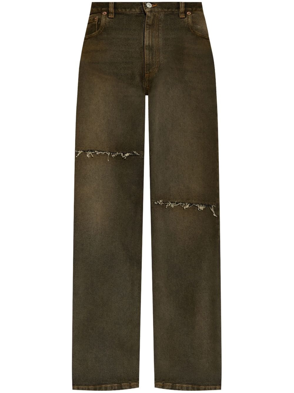 MM6 MAISON MARGIELA - Straight-leg Denim Jeans MM6 Maison Margiela