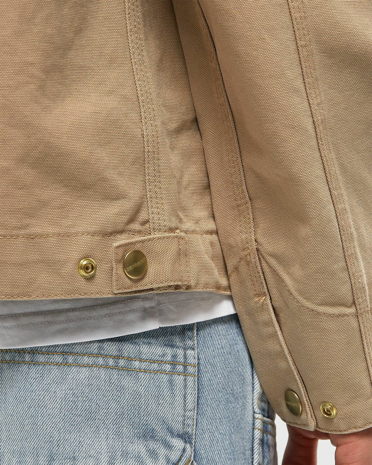 Carhartt WIP Detroit Jacket Beige Mens Overshirt Carhartt WIP