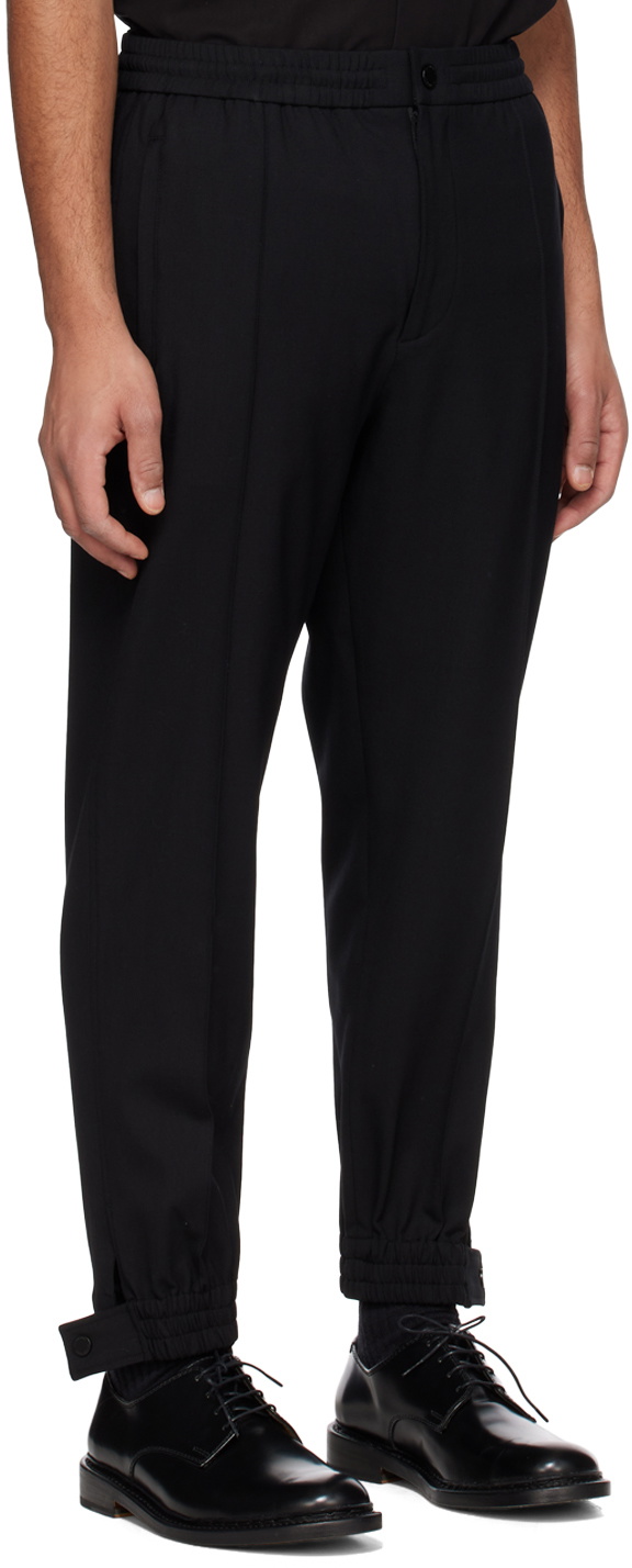 Solid Homme Black Jogger Trousers Solid Homme