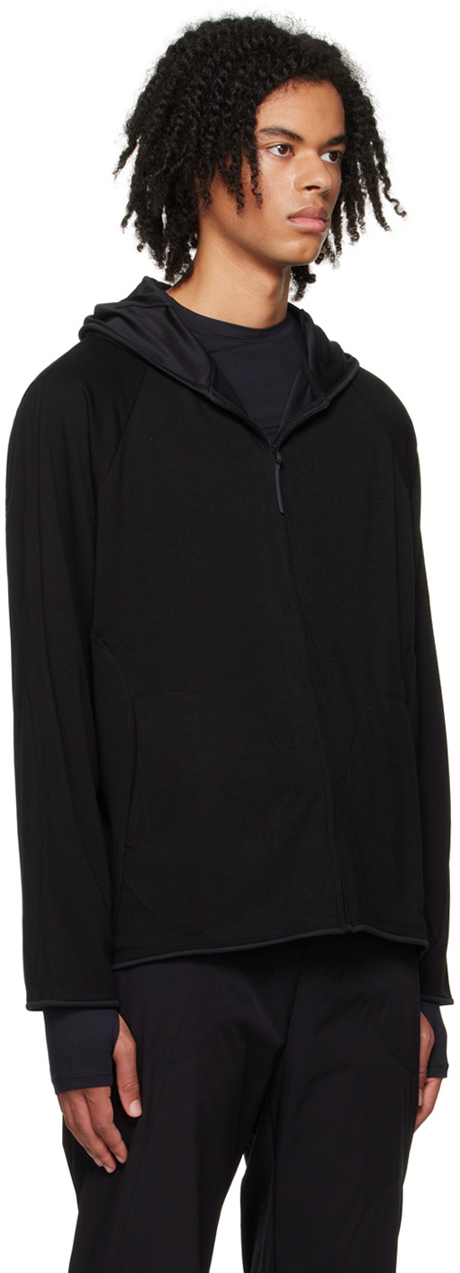 POST ARCHIVE FACTION (PAF) Black Curve Hoodie Post Archive Faction