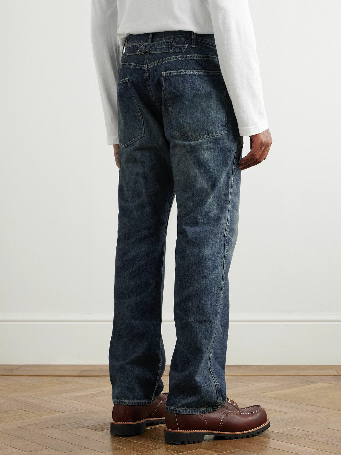 RRL - Bozeman Slim-Fit Straight-Leg Jeans - Blue RRL
