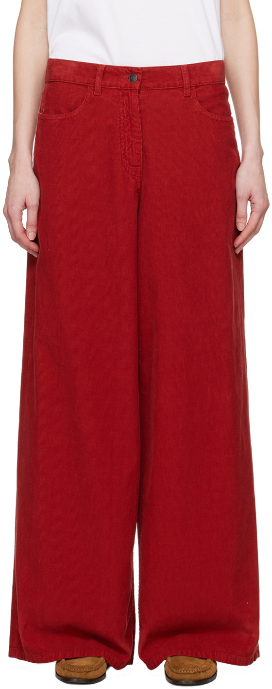 The Row Red Chan Trousers The Row