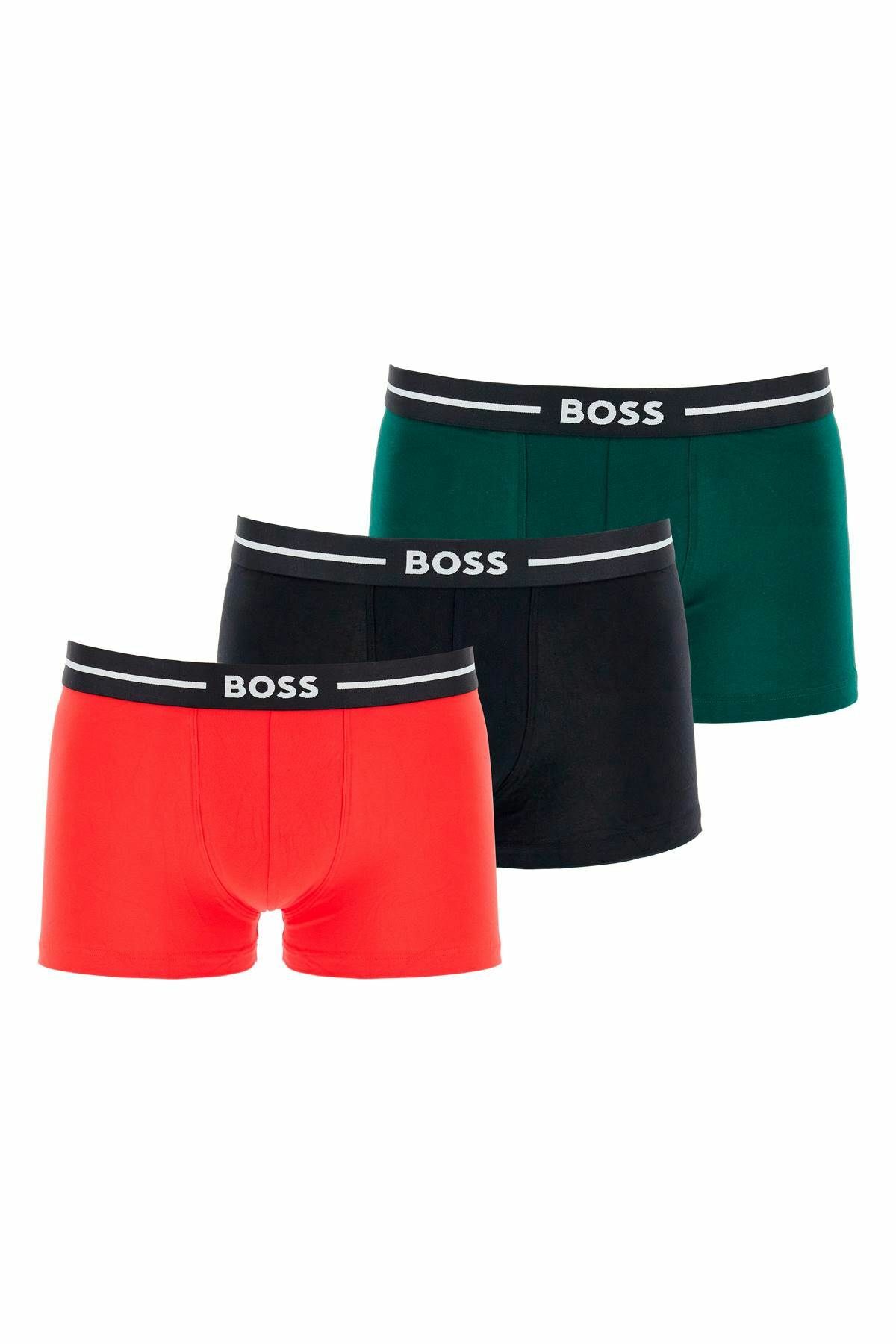 BOSS men's slim fit boxer 3-piece multicolor stretch cotton Multicolor BOSS