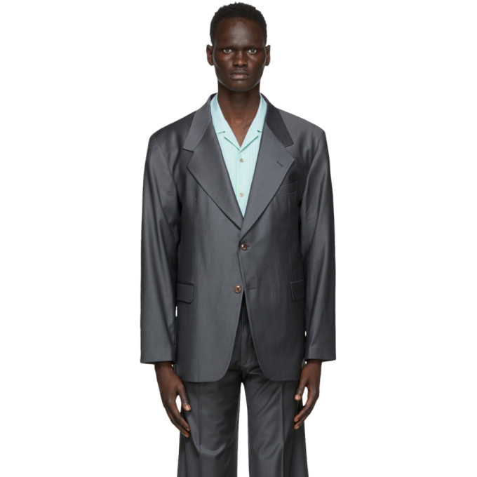 Martin Asbjorn Grey Wool Bruce Blazer Martin Asbjorn