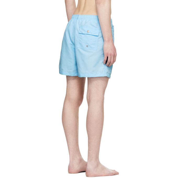 Bather Blue Solid Swim Shorts Bather