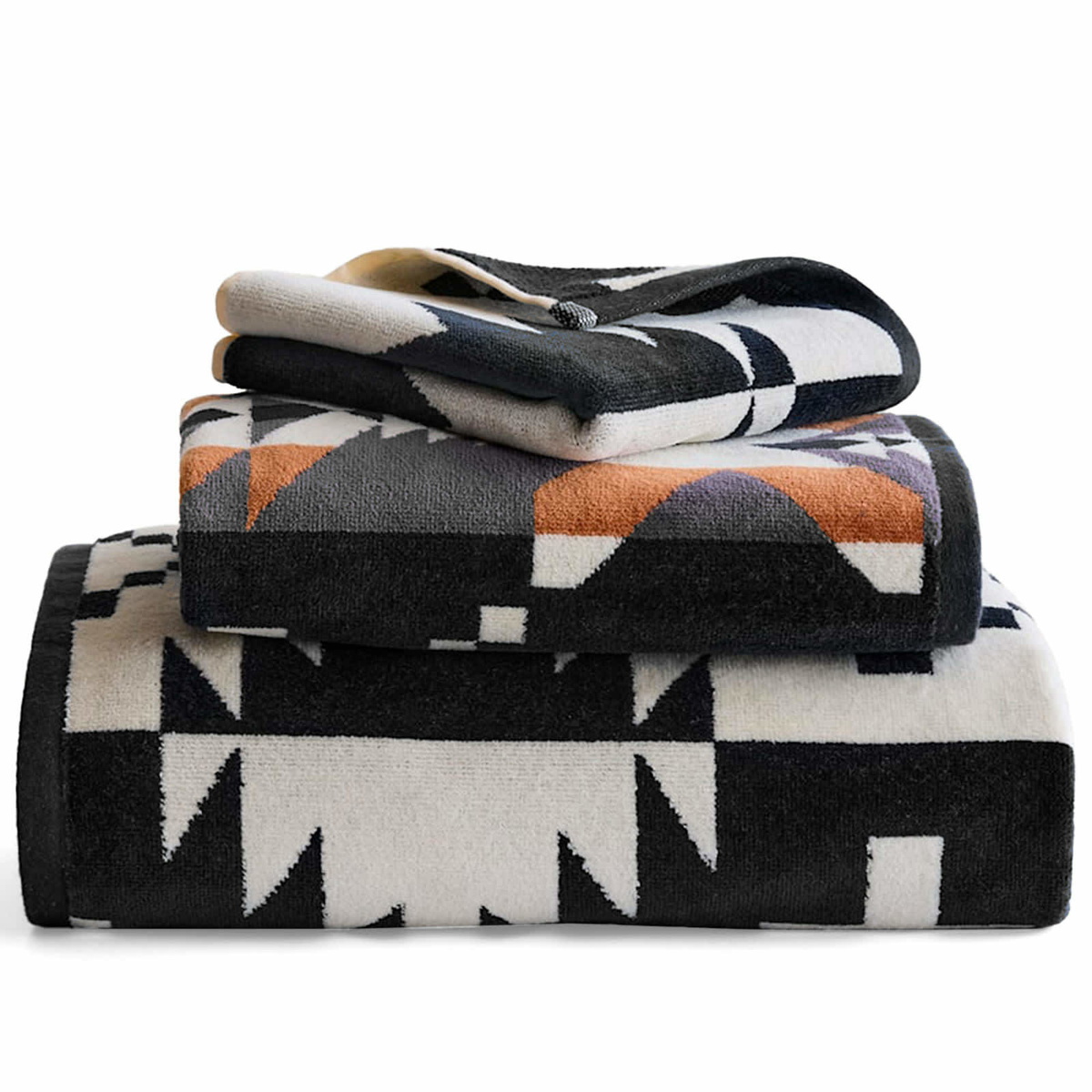 Pendleton Three Piece Towel Set in Spider Rock Pendleton