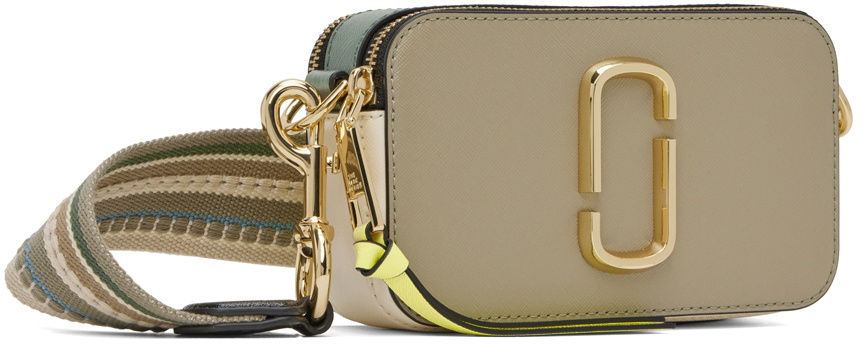 Marc Jacobs Green 'The Colorblock Snapshot' Bag Marc Jacobs