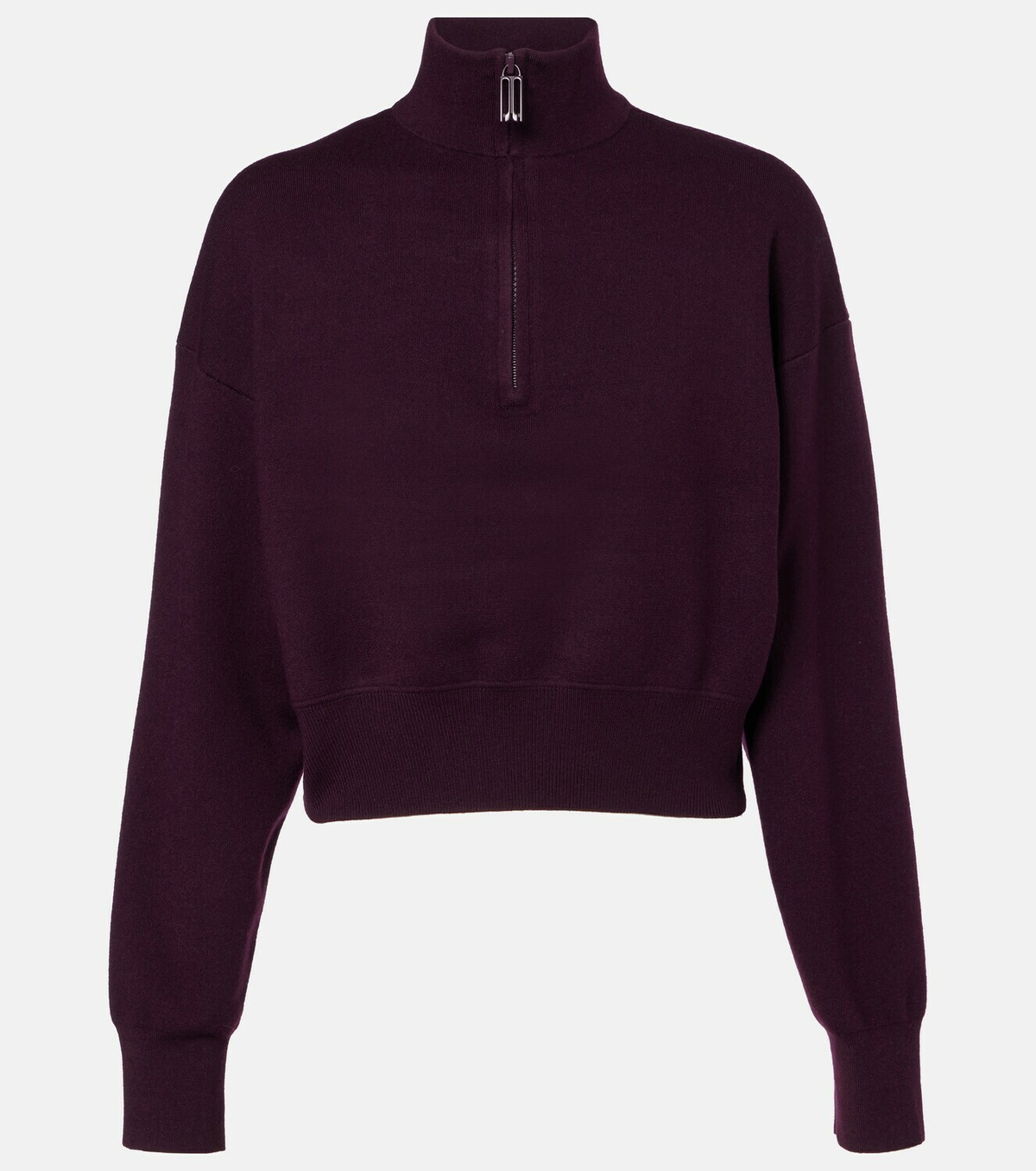 Victoria Beckham Wool-blend half-zip sweater Victoria Beckham