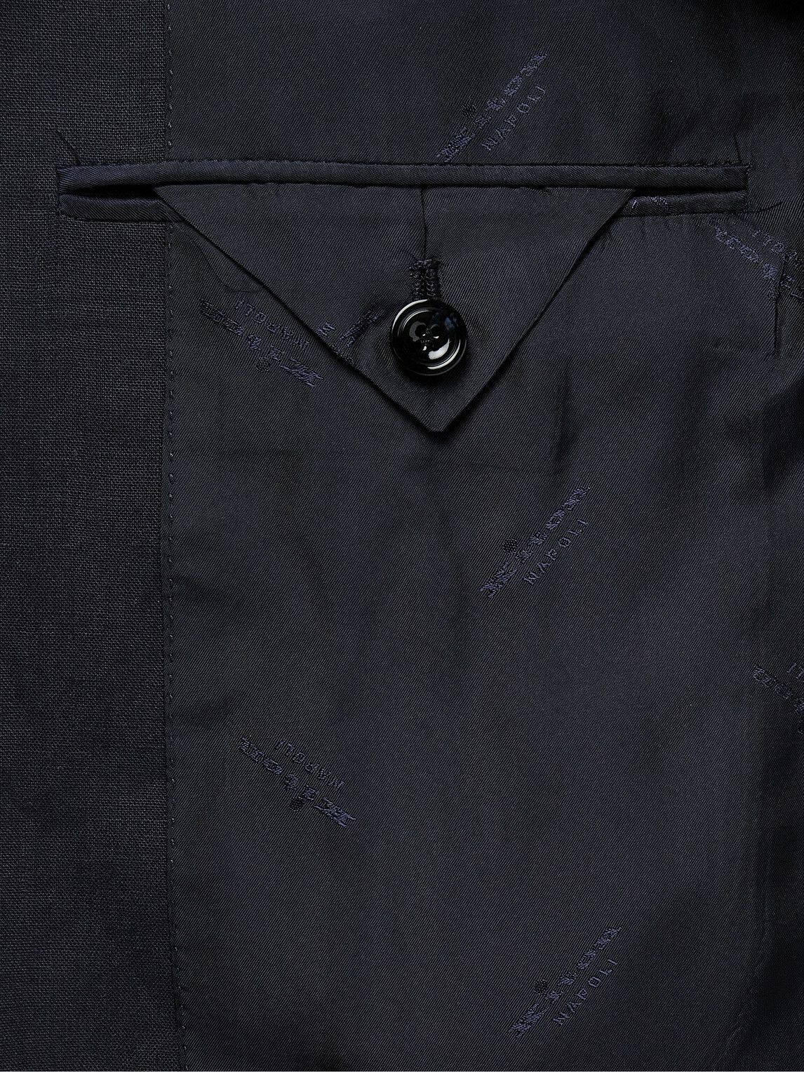 Kiton - Linen Blazer - Blue Kiton