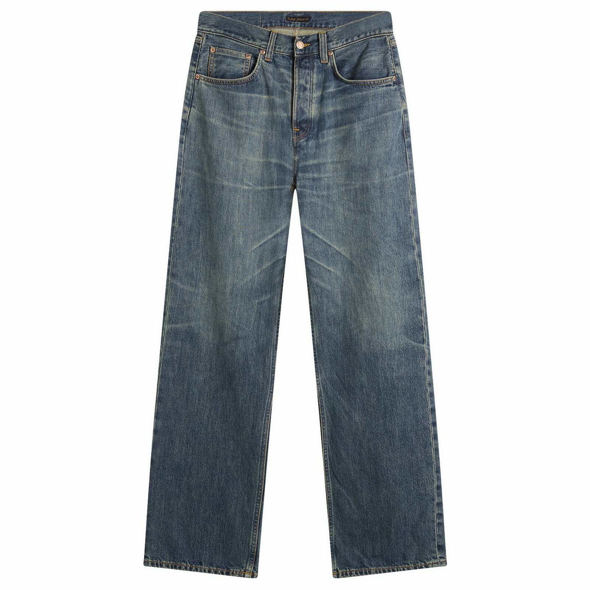 Nudie Jeans Co Men's Tuff Tony Wide Leg Jeans in Thriller Tracks Nudie ...