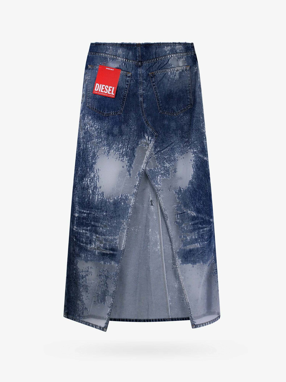 Diesel Skirt Blue Womens Diesel