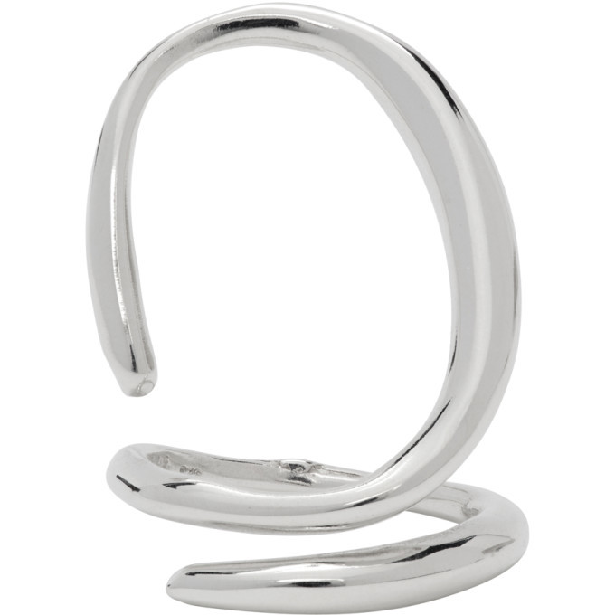 Faris Silver Coil Ring Faris