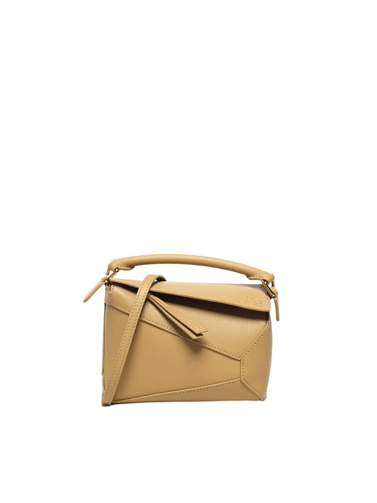 Loewe Puzzle Edge Mini Bag In Calfskin Leather Loewe