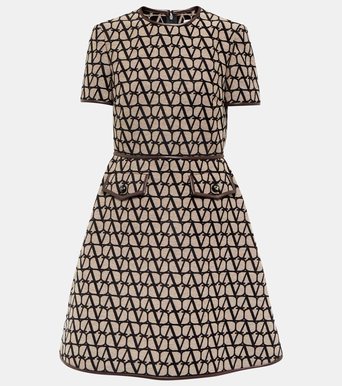 Valentino Toile Iconographe jacquard minidress Valentino