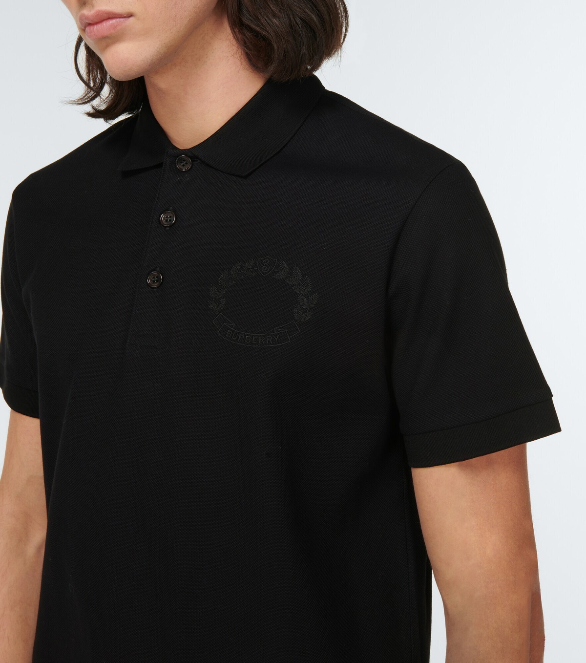 Burberry - Cotton polo shirt Burberry