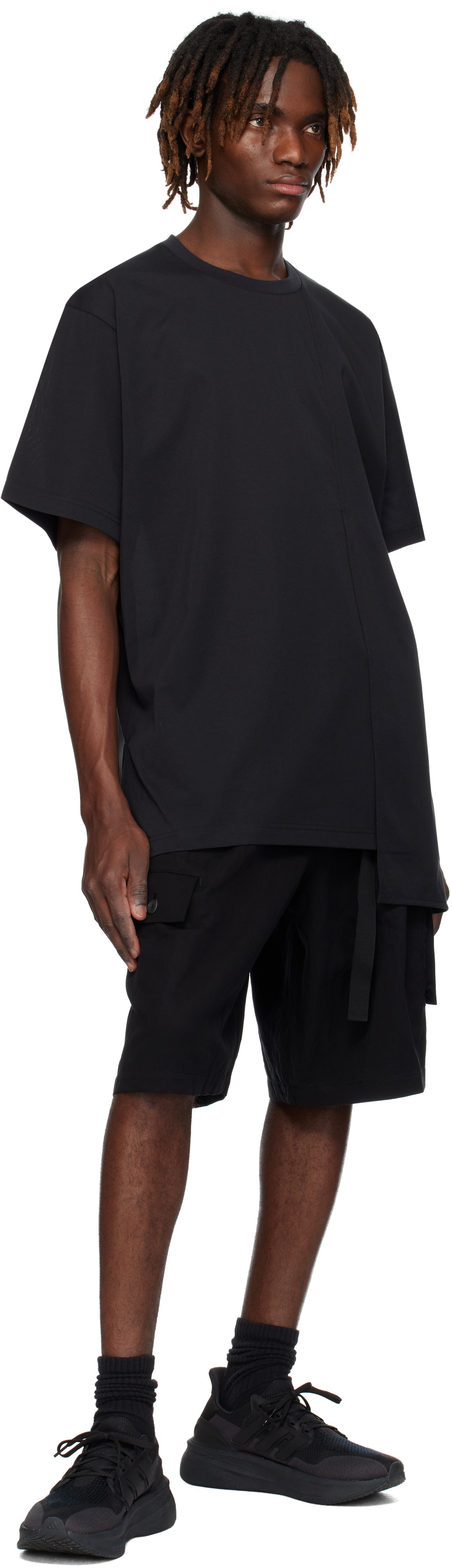 Y-3 Black Premium Short Sleeve T-shirt Y-3
