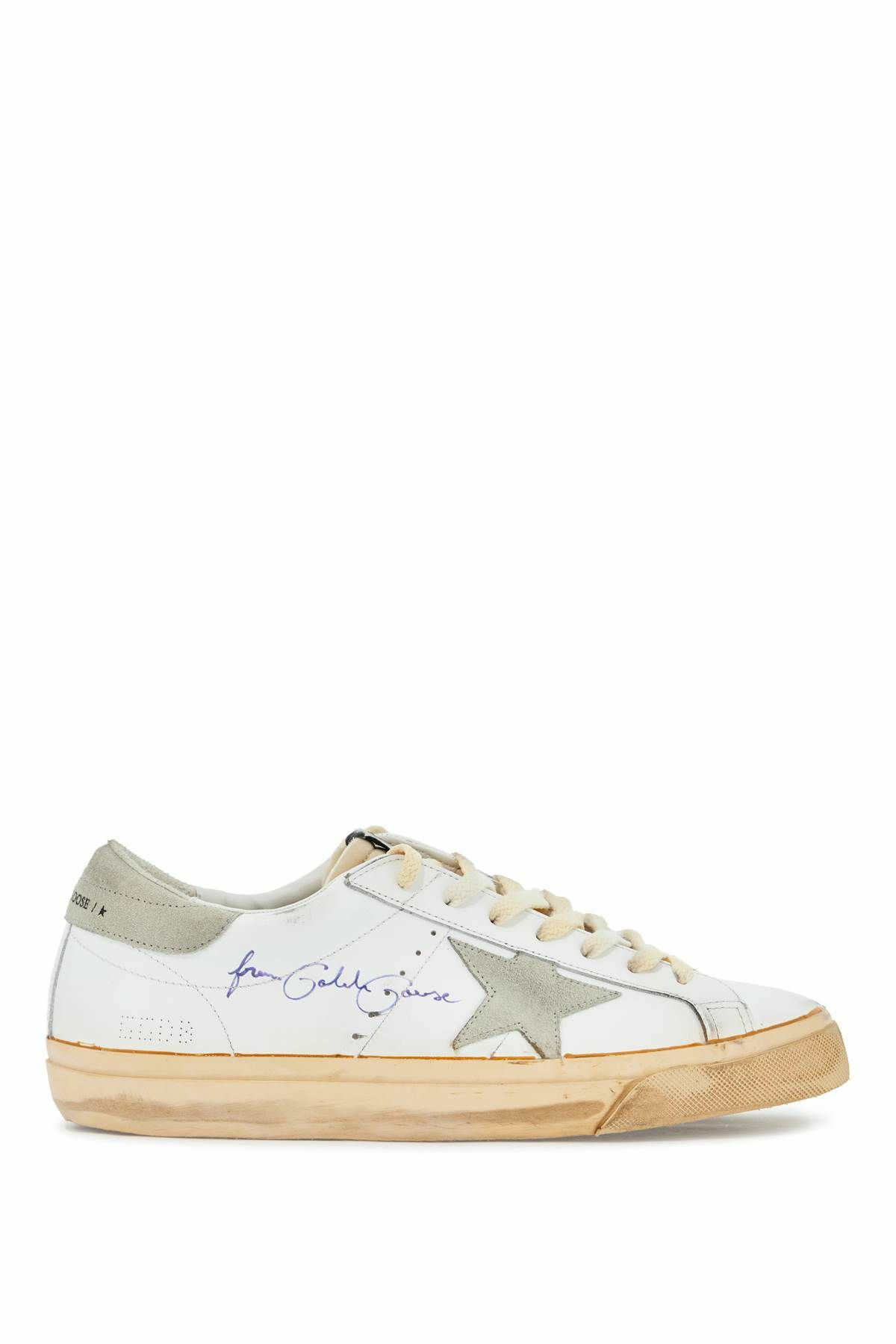GOLDEN GOOSE high foxing vce sole super star sne White Golden Goose ...