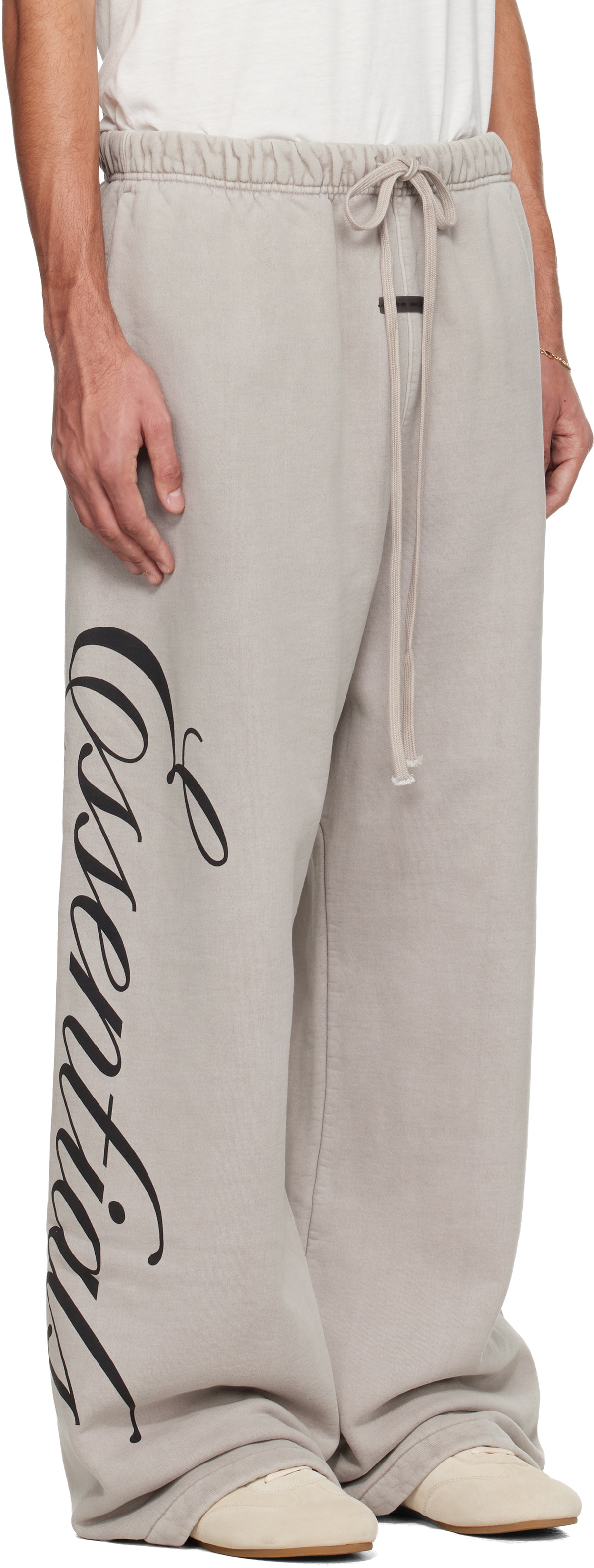 Fear of God ESSENTIALS Gray Holiday Heavy Fleece Lounge Sweatpants Fear ...