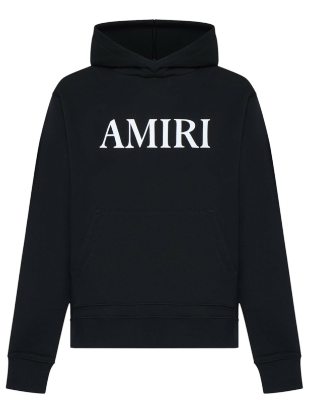 AMIRI Logo Cotton Terry Hoodie Amiri
