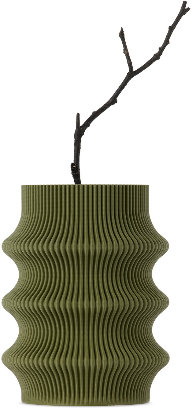 Sheyn Green Zayl Vase Sheyn