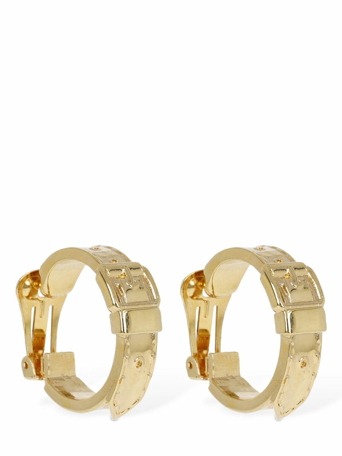 MOSCHINO - Belt Hoop Earrings Moschino