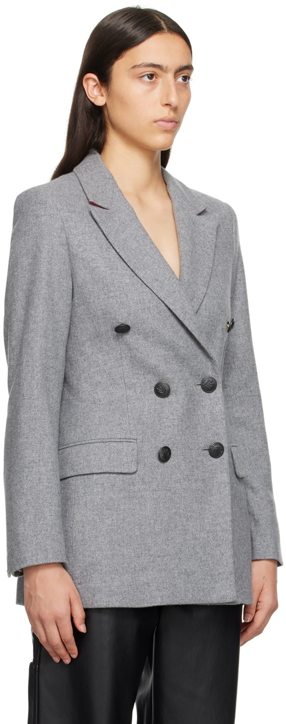 rag & bone Gray Warren Blazer Rag and Bone