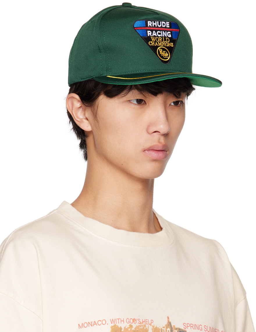 Rhude Green Racing Champs Cap Rhude