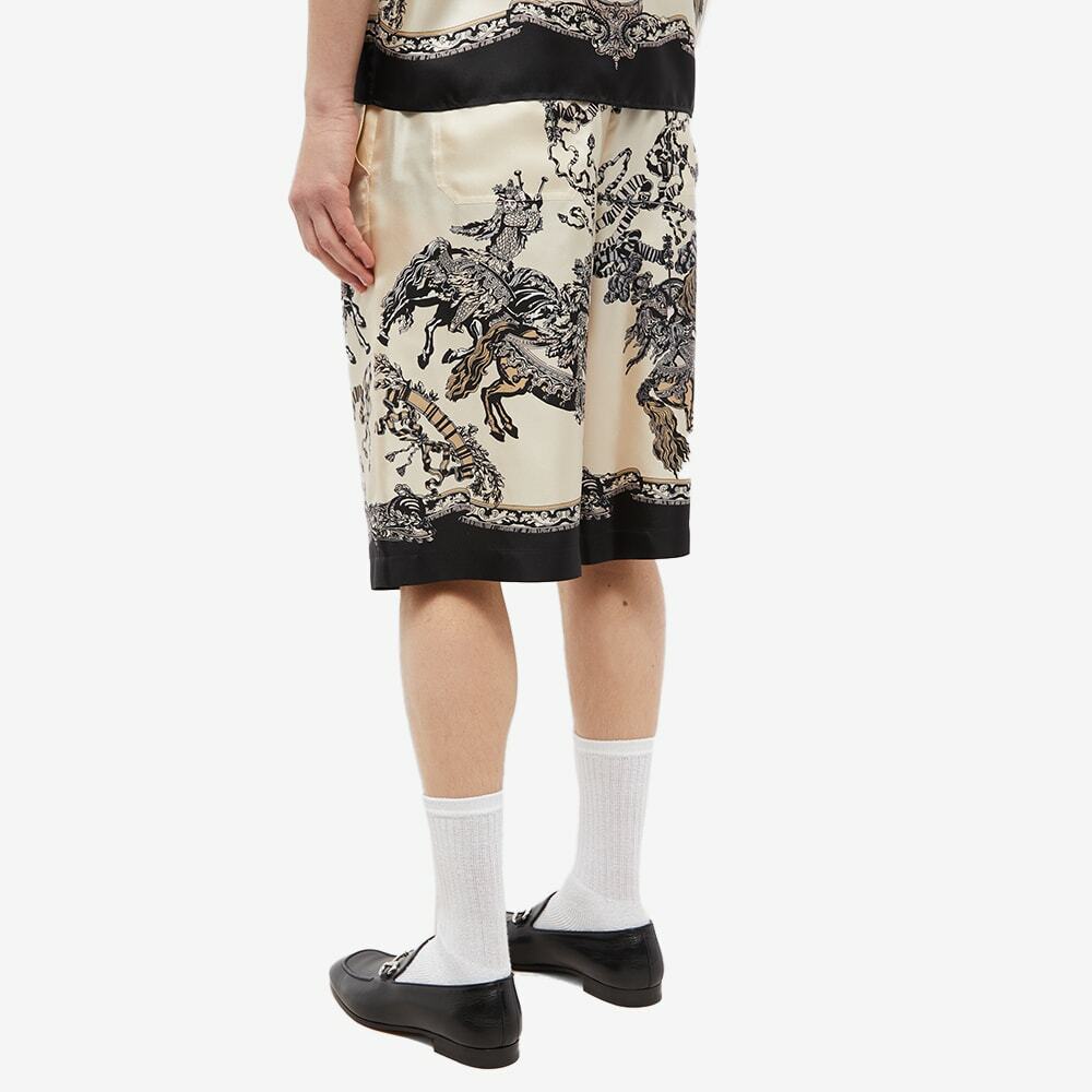 Gucci Men's Patterned Short in Ivory Gucci