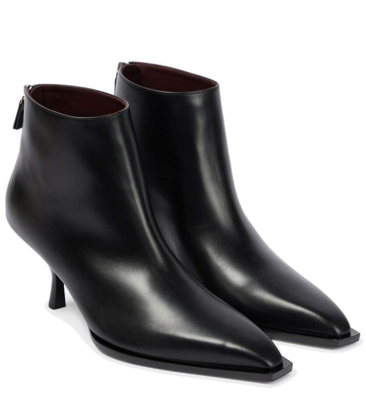 The Row - Coco leather ankle boots The Row