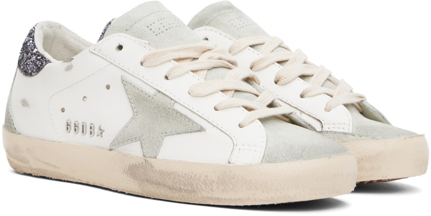 Golden Goose White Super-Star Sneakers Golden Goose Deluxe Brand