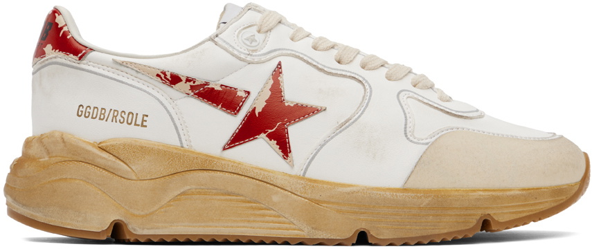 Golden Goose White Running Sole Sneakers Golden Goose Deluxe Brand