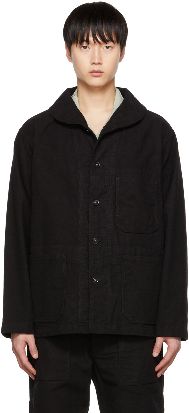 Engineered Garments Black Utility Jacket Engineered Garments