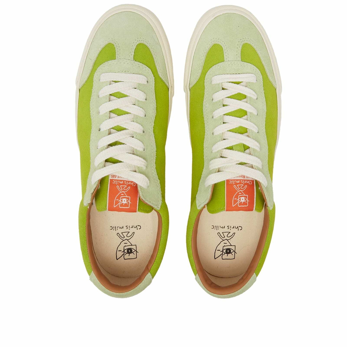 Last Resort AB Men's VM004 - Milic Suede Lo Sneakers in Duo Green And ...