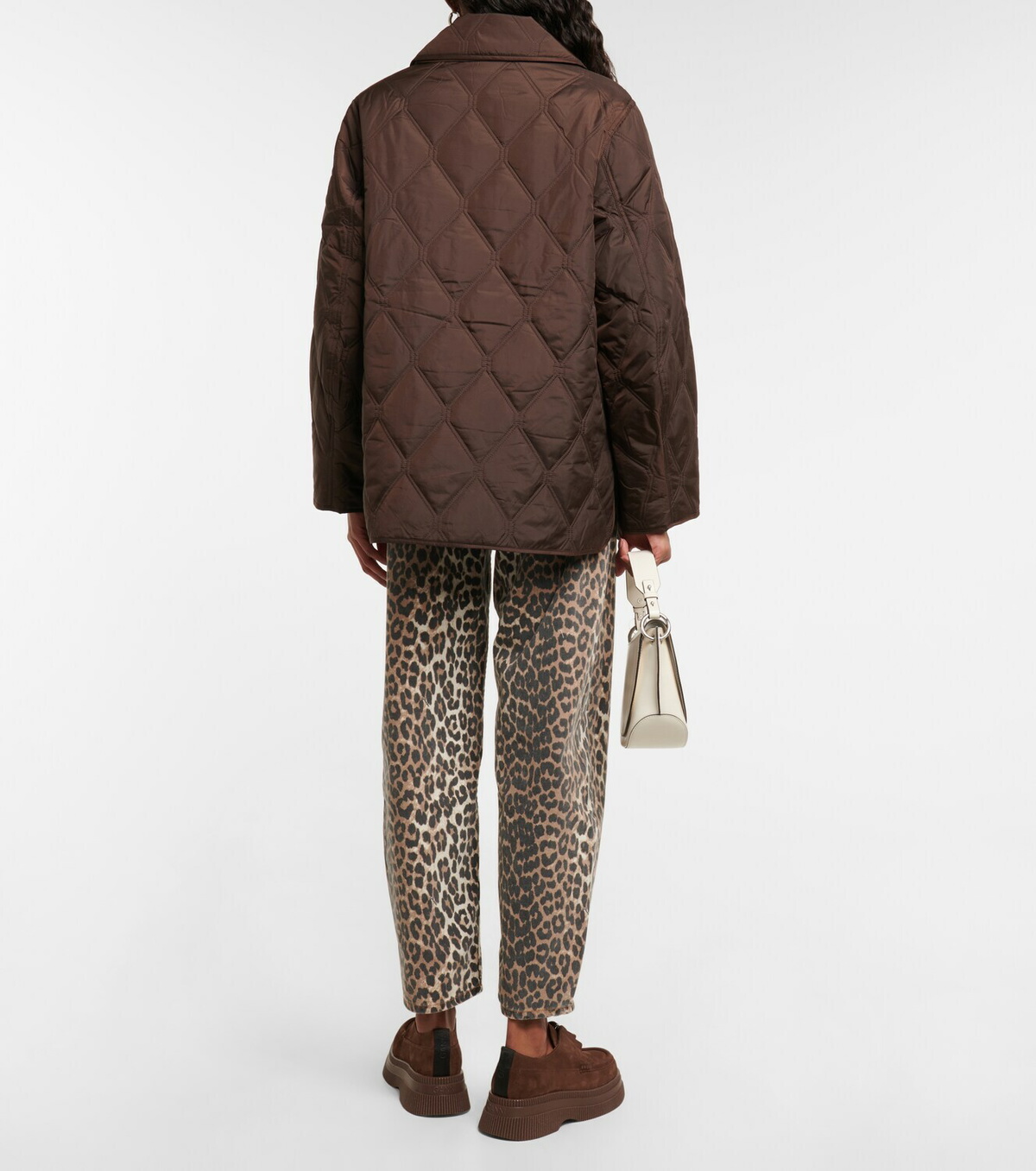 Ganni - Quilted ripstop jacket GANNI