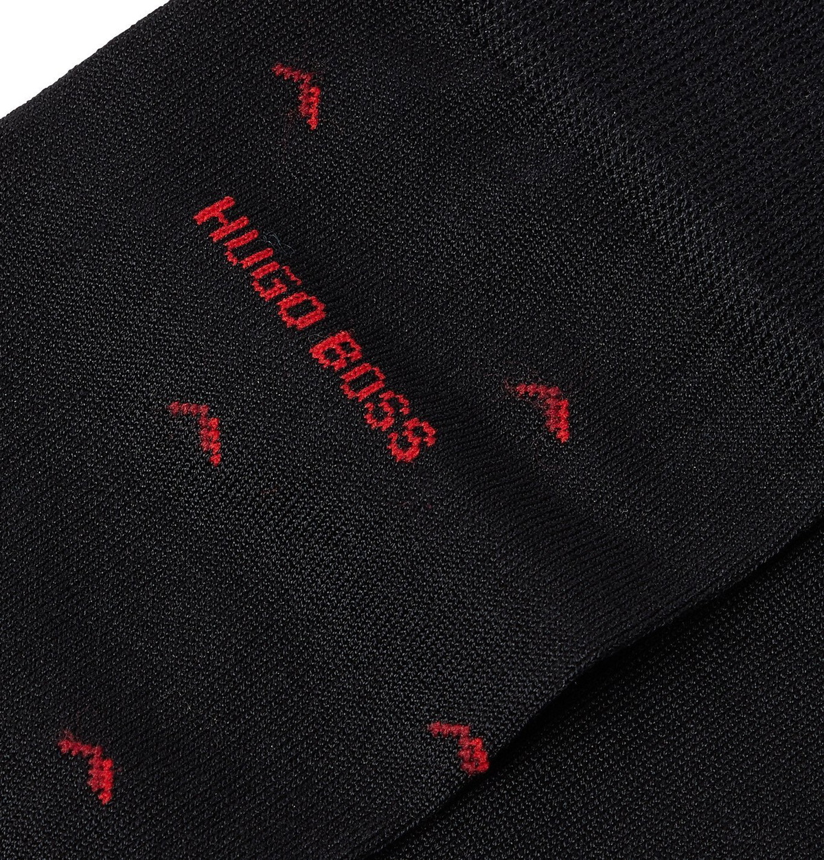 Hugo Boss - Two-Pack Mercerised Stretch Cotton-Blend Jacquard Socks ...